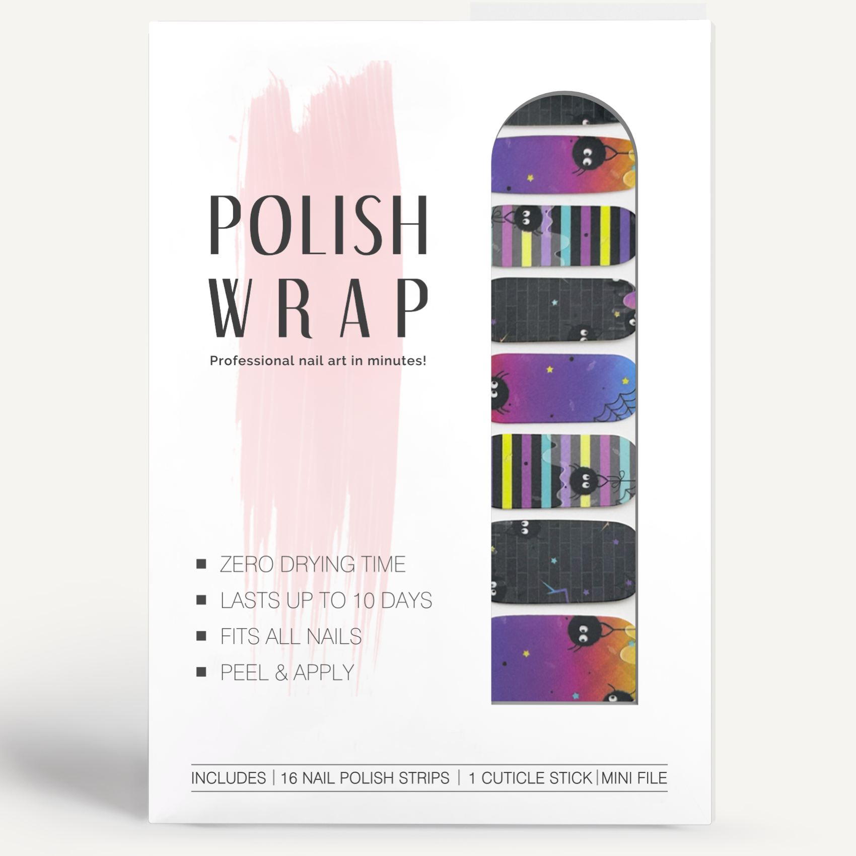 Itsy Bitsy Spider – Polish Wrap