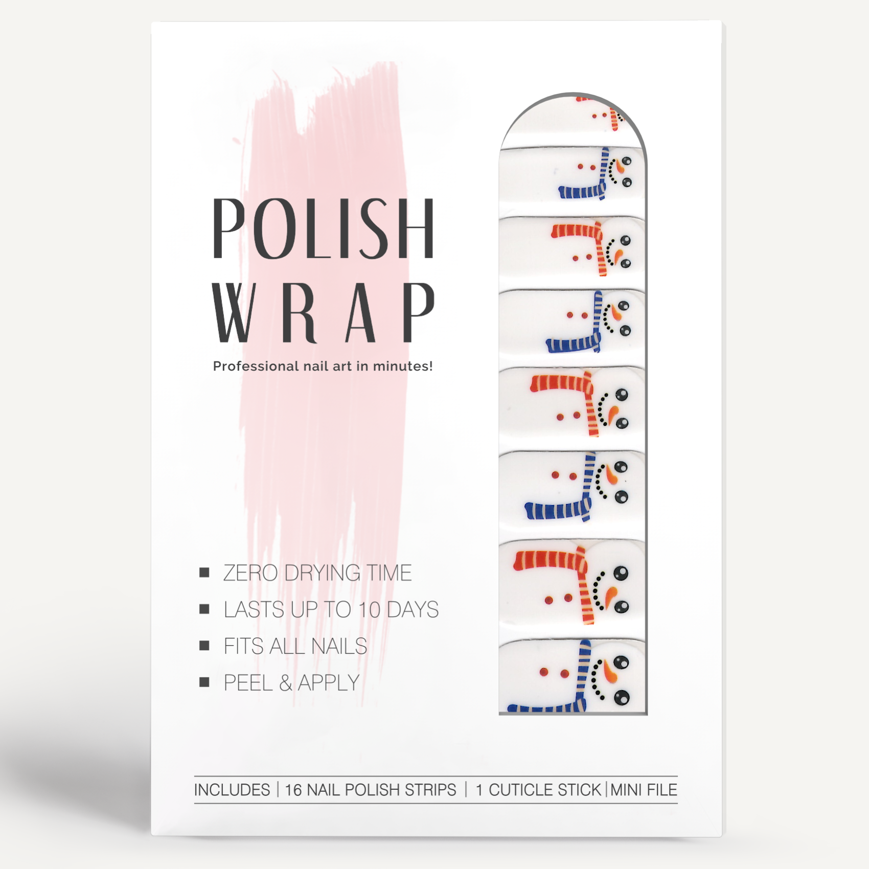 Snowman – Polish Wrap