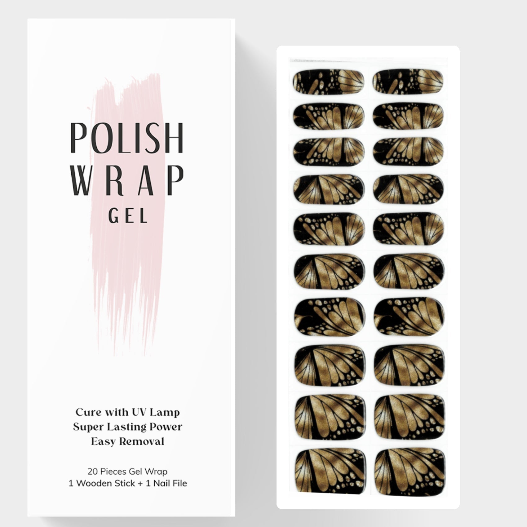Golden Butterfly – Polish Wrap