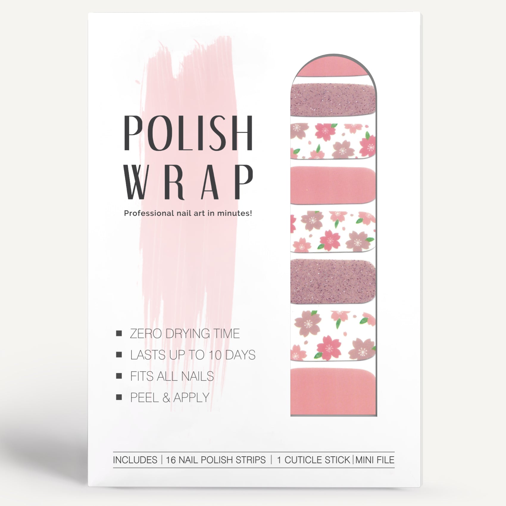 Pink Blossoms – Polish Wrap