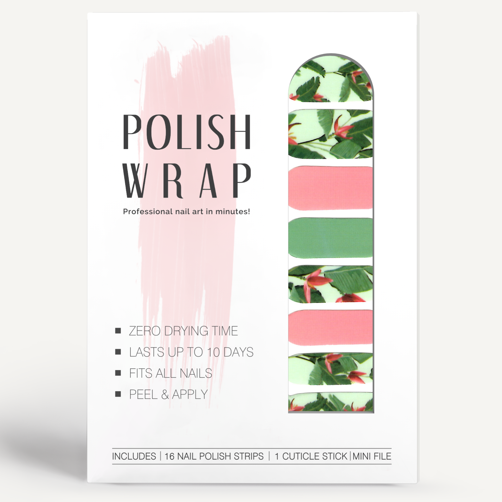 Tropical Bloom – Polish Wrap
